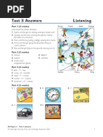 Answer Booklet - Flyers Skills Builder 2 | PDF