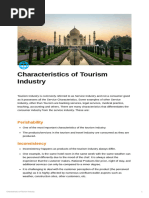 Components of the Tourism Industry | PDF | Tourism | United Nations
