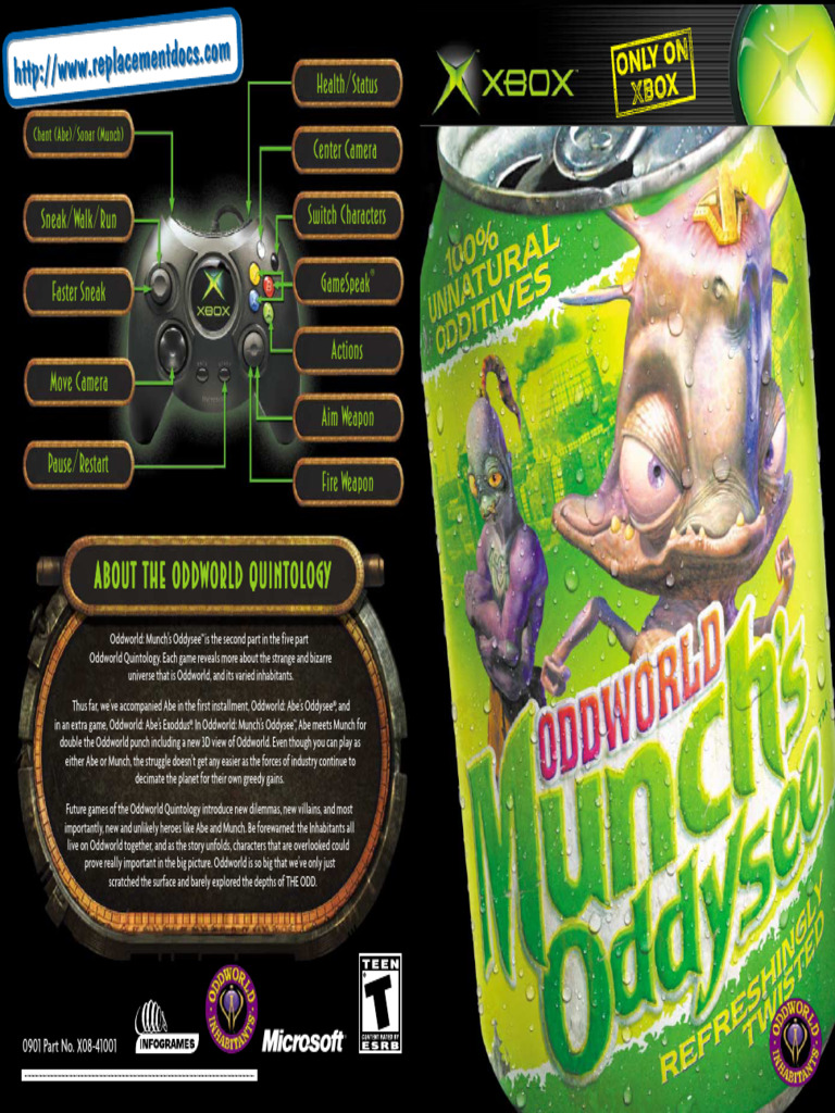 Oddworld - Munch's Oddyssee (2001) | PDF