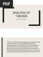 Analysis and Design of T-Beams (Part 1) | PDF | Beam (Structure ...