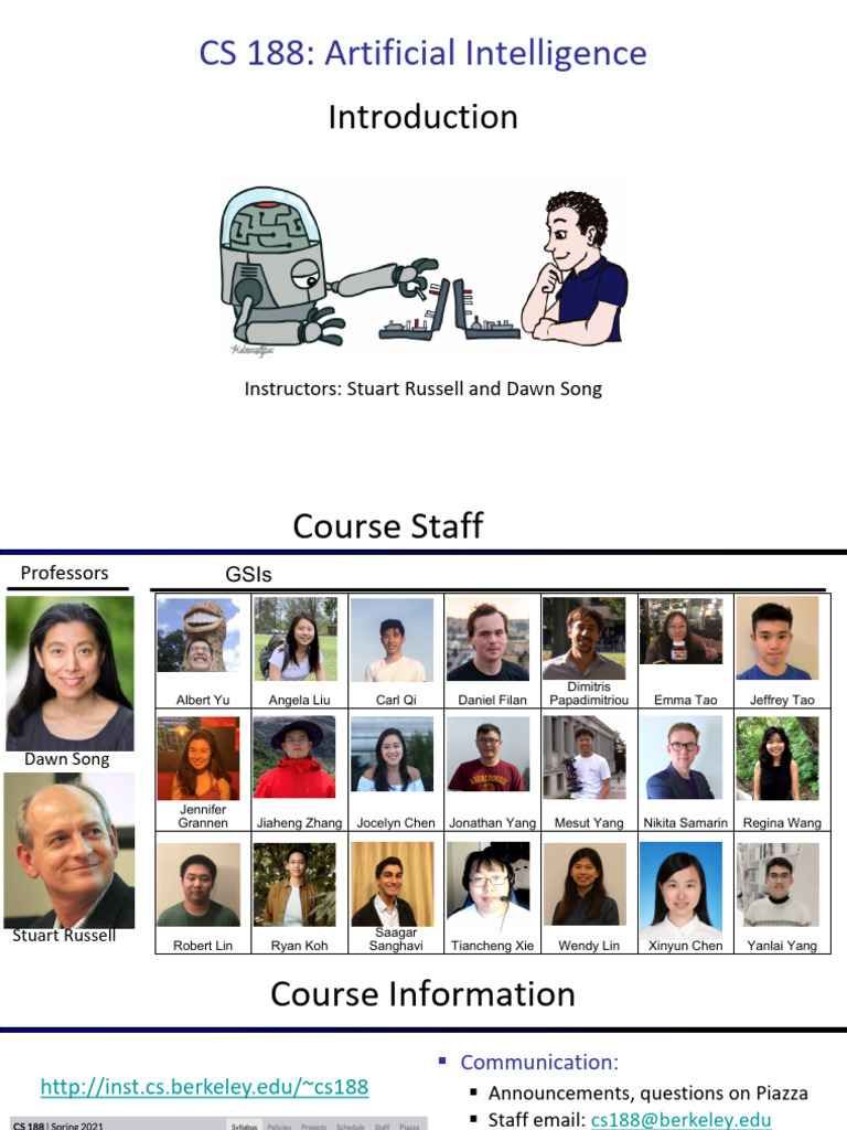 Lec 01 | PDF | Artificial Intelligence | Intelligence (AI) & Semantics Lec 01 | PDF | Artificial Intelligence | Intelligence (AI) & Semantics