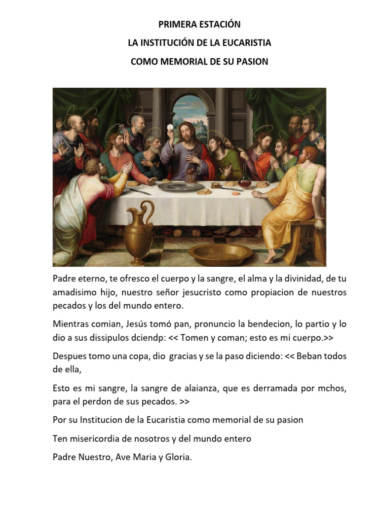 Viacrucis Rezo | PDF | Cristo (título) | orador del Señor