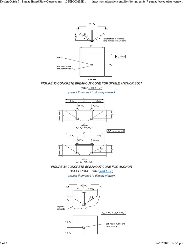Design Guide 7 - Pinned Based Plate Connections - Design Guide 7 ...