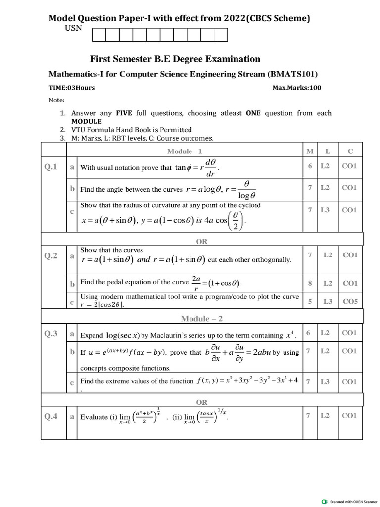 Bmats101 (8) - 1 | PDF