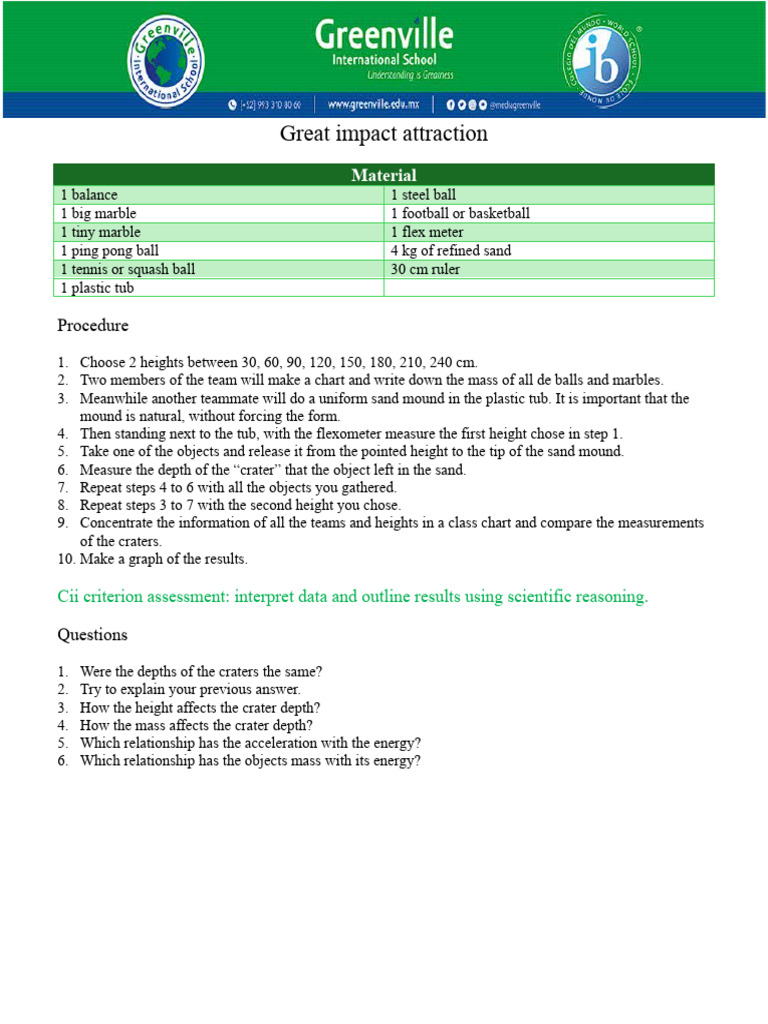 Great Impact Attraction | PDF