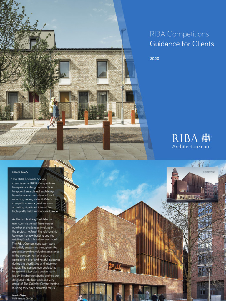RIBA Client Guide: Design Competitions | PDF | Architect | Procurement