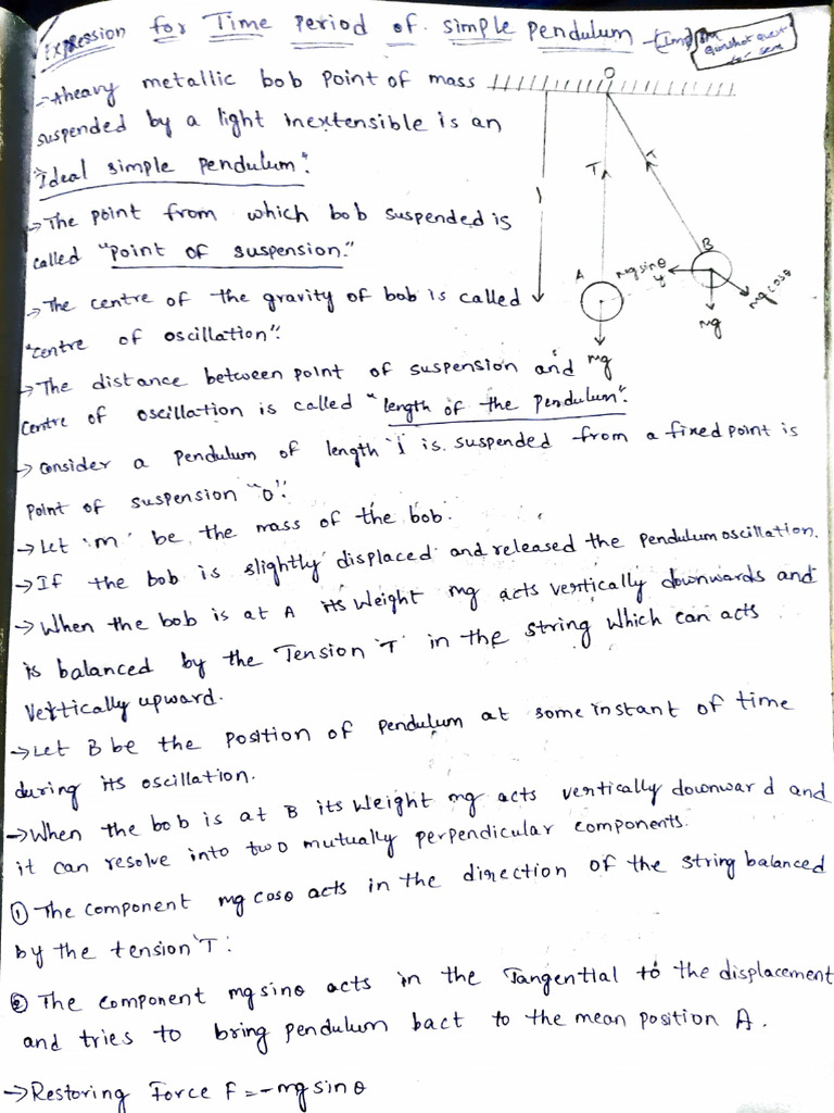 3rd Answer | PDF | Oscillation | Classical Mechanics