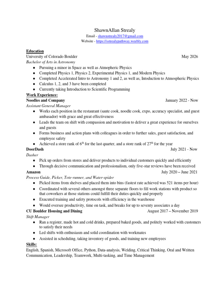 Resume 2024 | PDF | Business