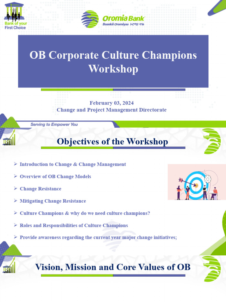 Change Management | PDF | Change Management | Organizational Culture