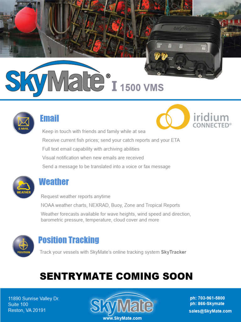 SkyMate VMS: Satellite Tracking & Weather | PDF