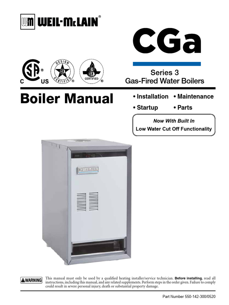 CGa Series 3 Boiler Manual 0520 | PDF | Chimney | Boiler