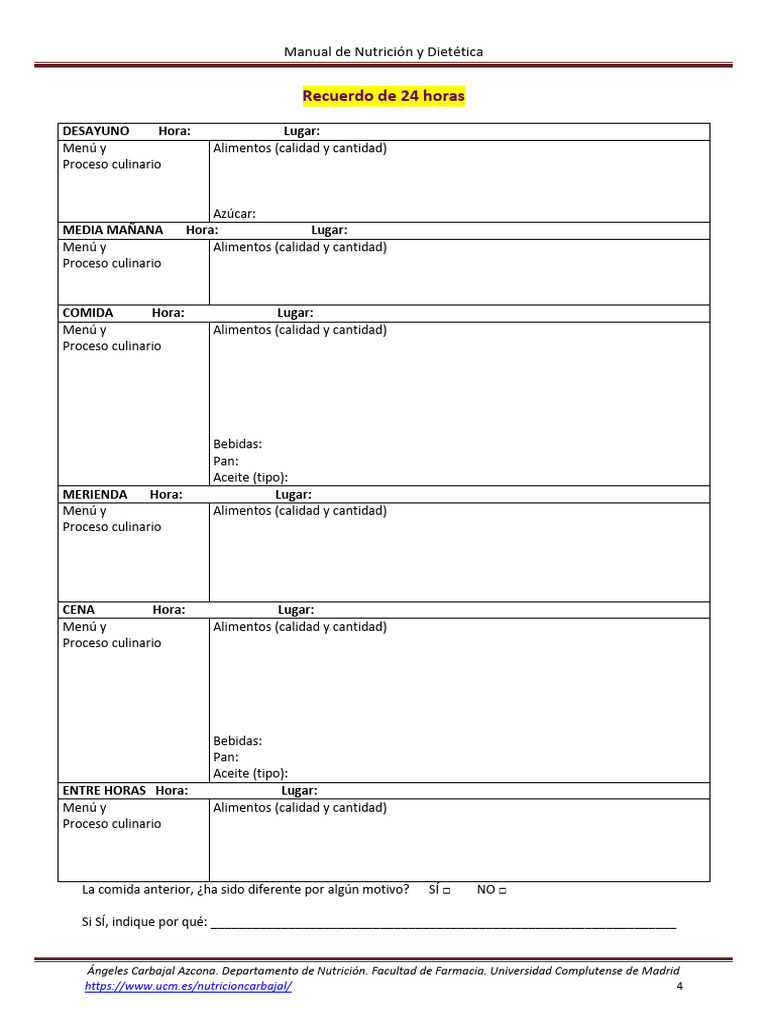 Recordatorio de 24h práctica-4 | PDF