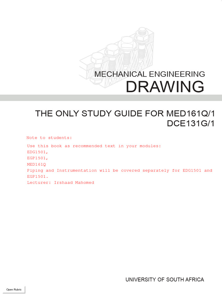 Guidebook 001 2010 4 B With Lecturer Note On Cover Page | PDF | Drawing ...