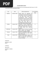 Terminal Report Template | PDF