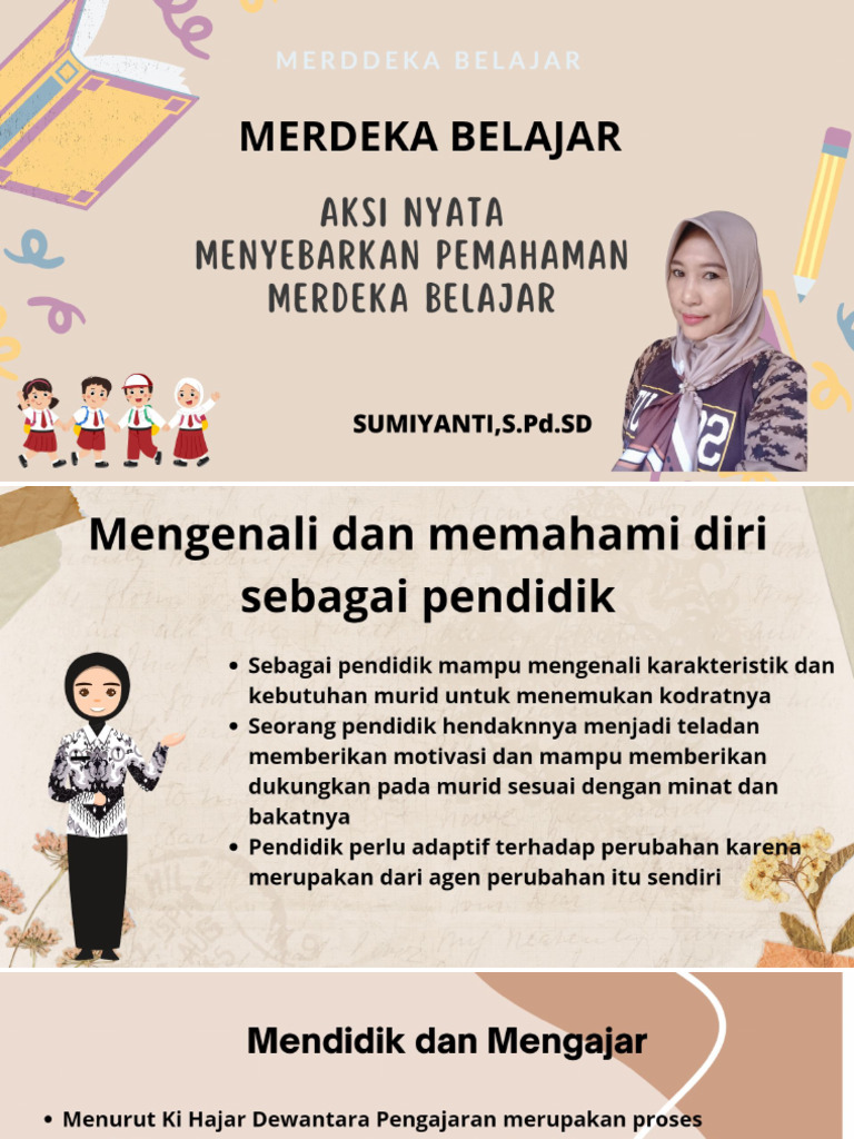 AKSI NYATA MERDEKA MENGAJAR - 11zon | PDF