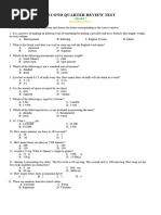 Grade 7 Summative Test Answer Key | PDF