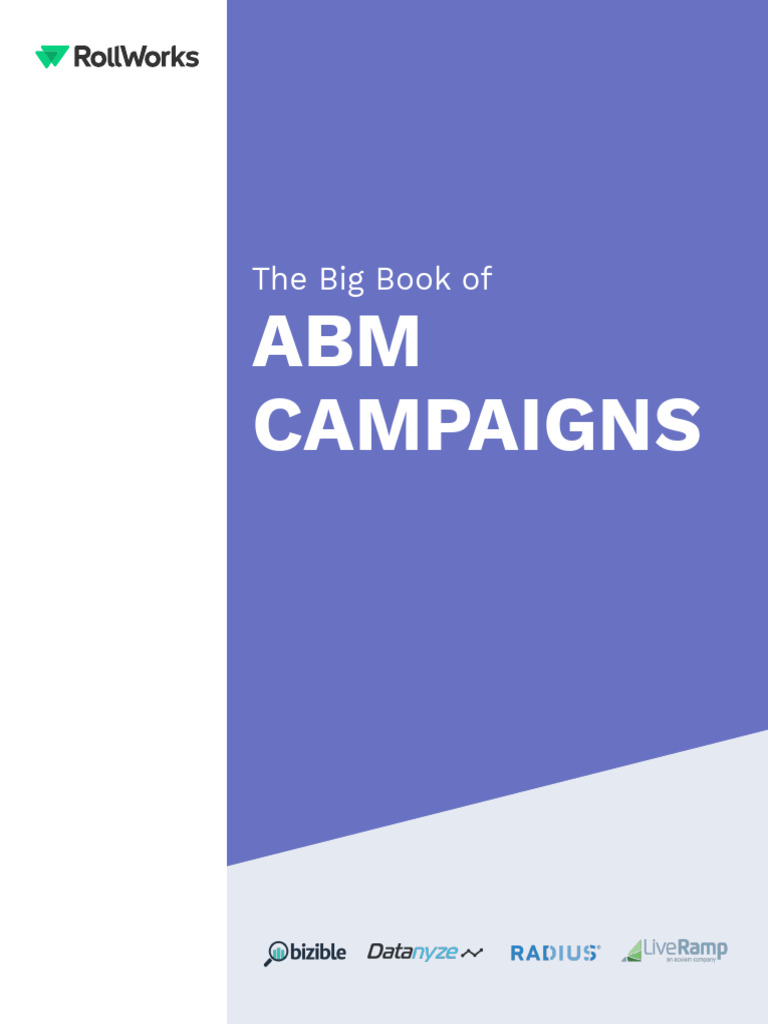 The Big Book of Abm | PDF | Marketing | Sales