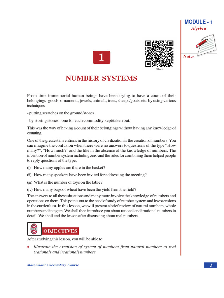 NIOS Math Book (1) Tharanya Chenai | PDF | Multiplication | Numbers