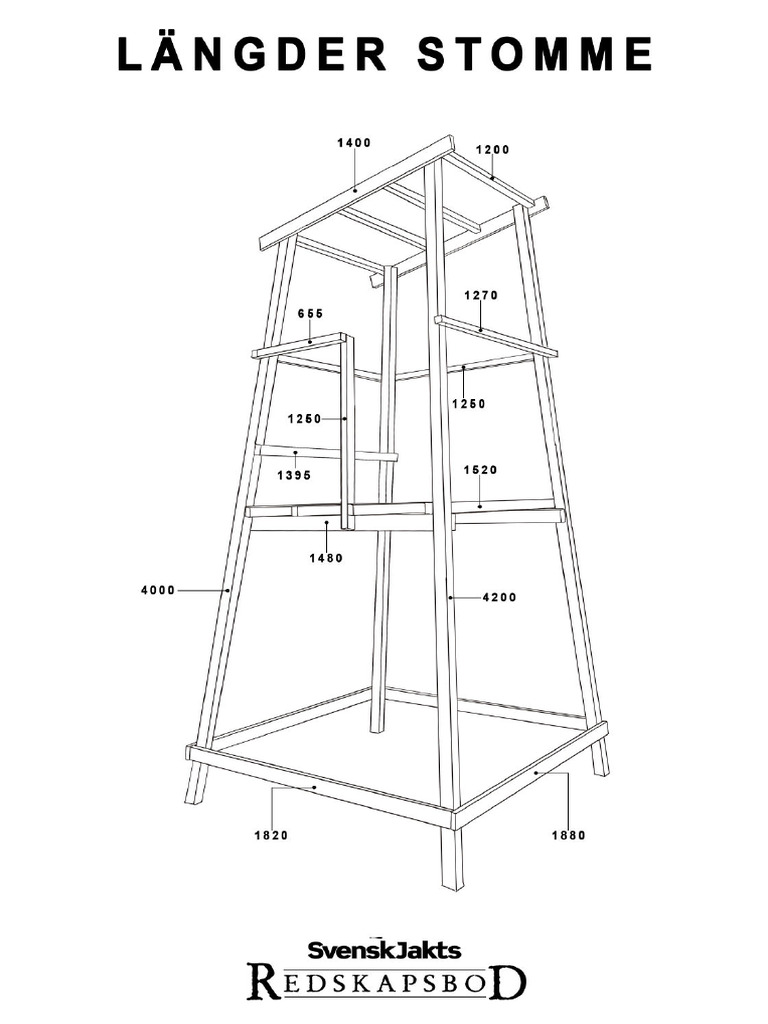 Ritning Jakttorn2 1 | PDF