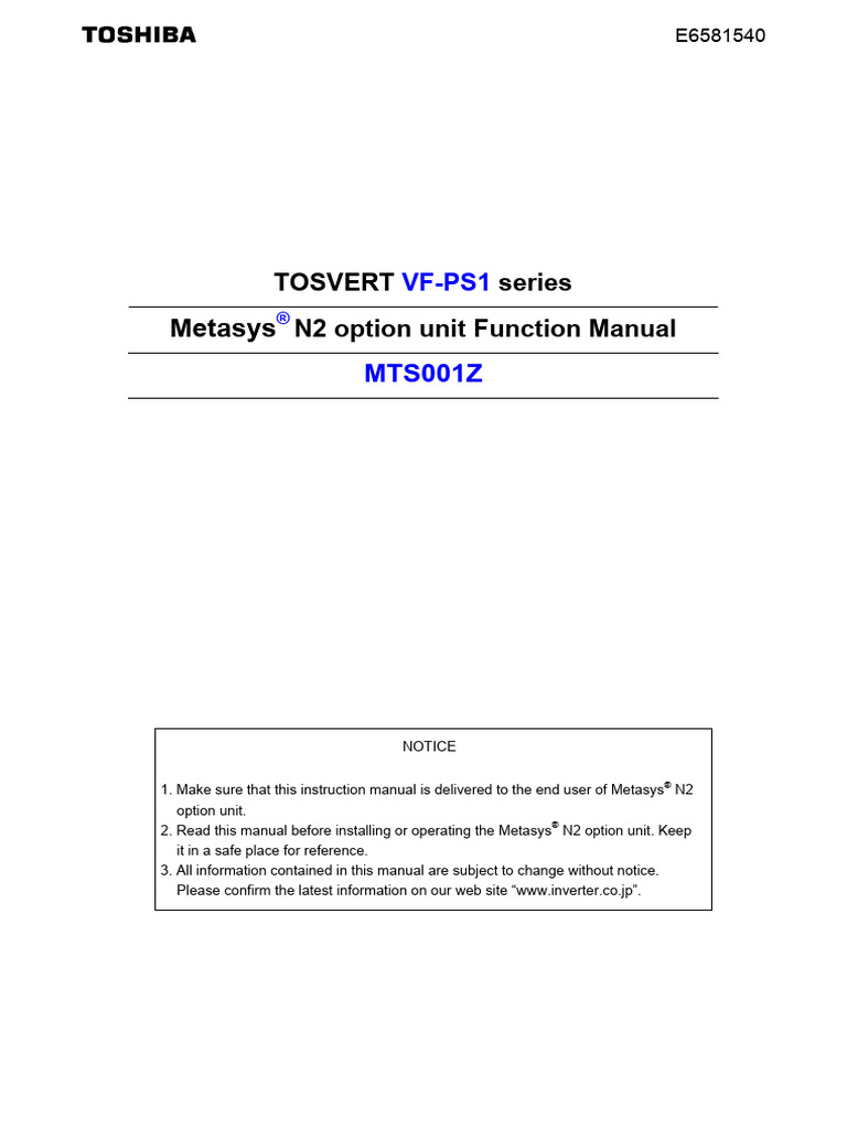 Metasys N2 Function Manual | PDF | Parameter (Computer Programming) | Bit