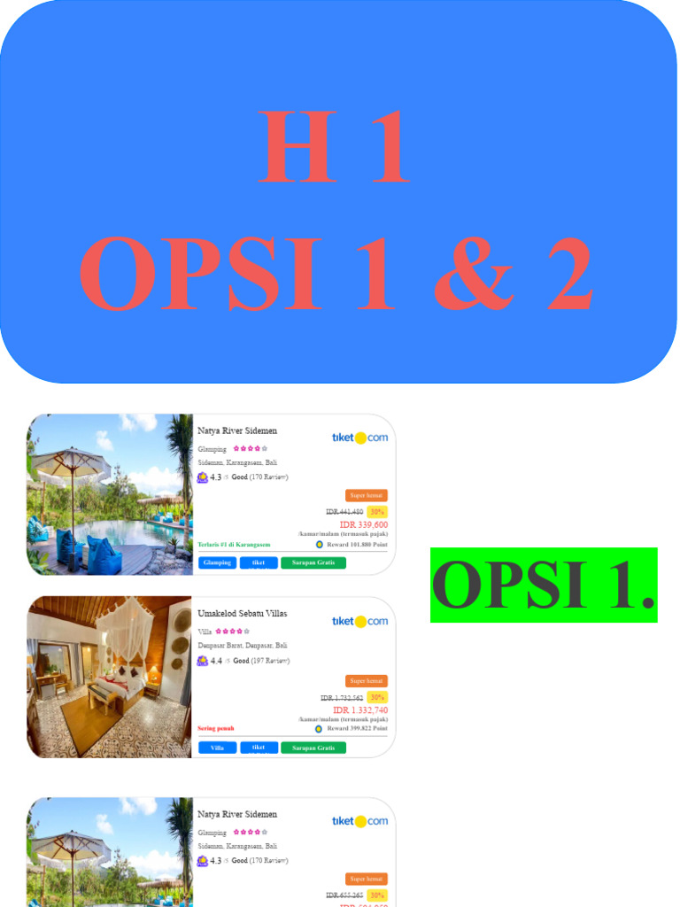 Opsi Top Up | PDF