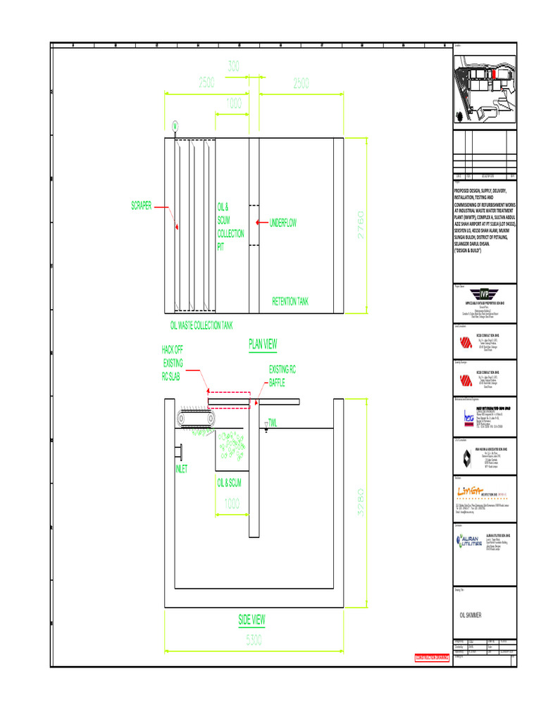 Ivp-Iwwtp - Propose Oil Skimmer | PDF