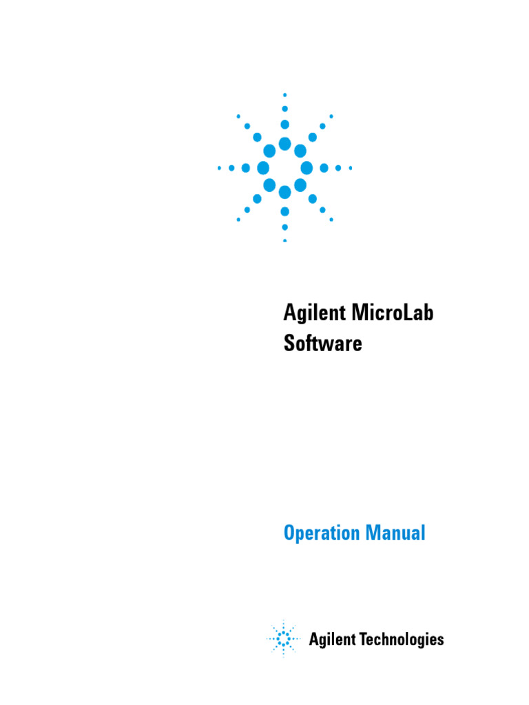 MicroLab Operation Manual | PDF | Microsoft Windows | Personal Computers