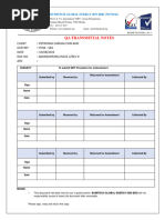 UT NDT Sample Test Report Format | PDF