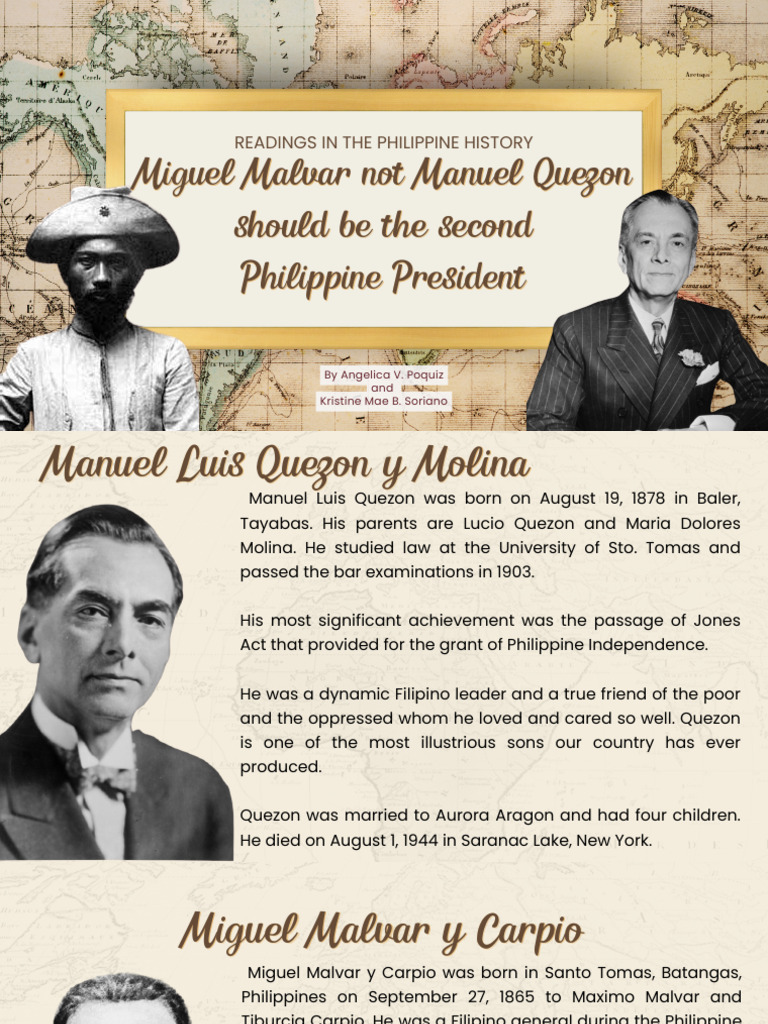 Malvar: The Unrecognized President | PDF | Government | Philippines
