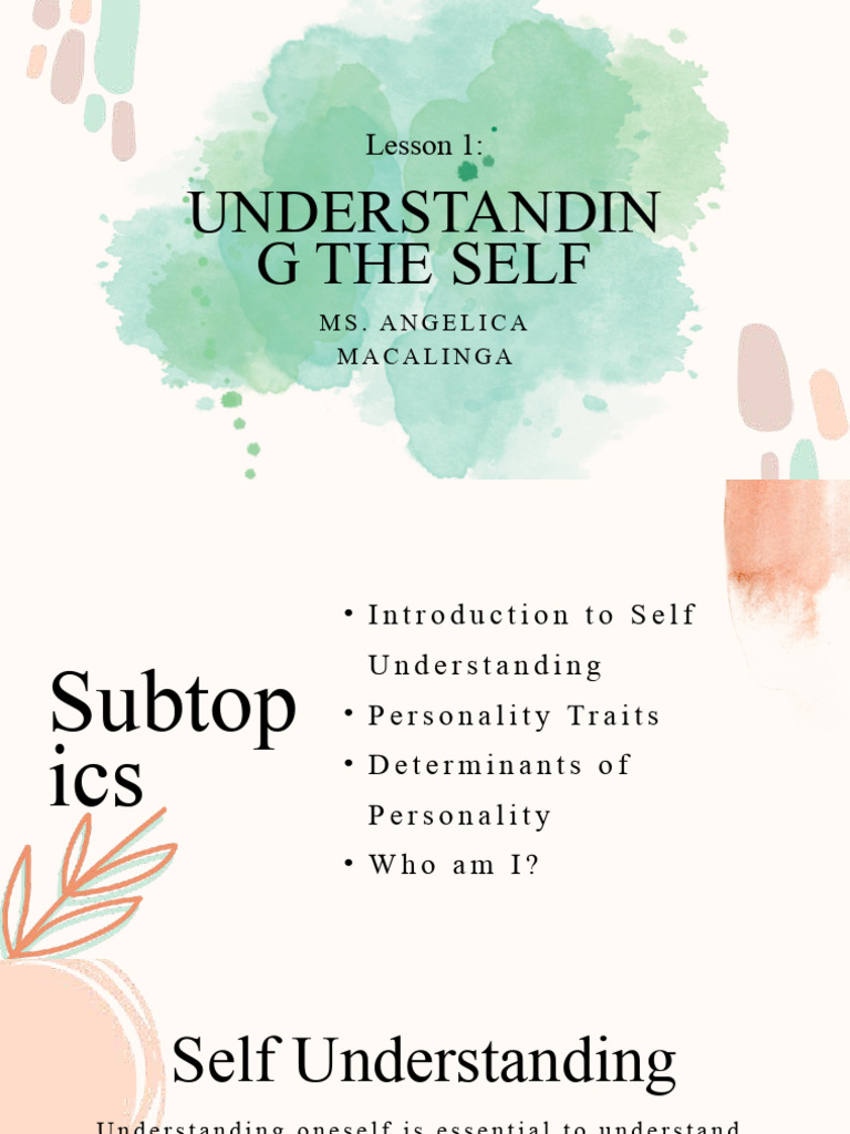 Lesson 1 | PDF | Extraversion And Introversion | Psychology