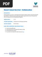 Desert Island Survival Activity Guide | PDF