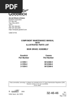 Goodrich Aircraft Wheels & Brakes - CMM With Illustrated Parts List ...