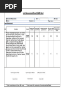 Format For Joint Measurement Record | PDF