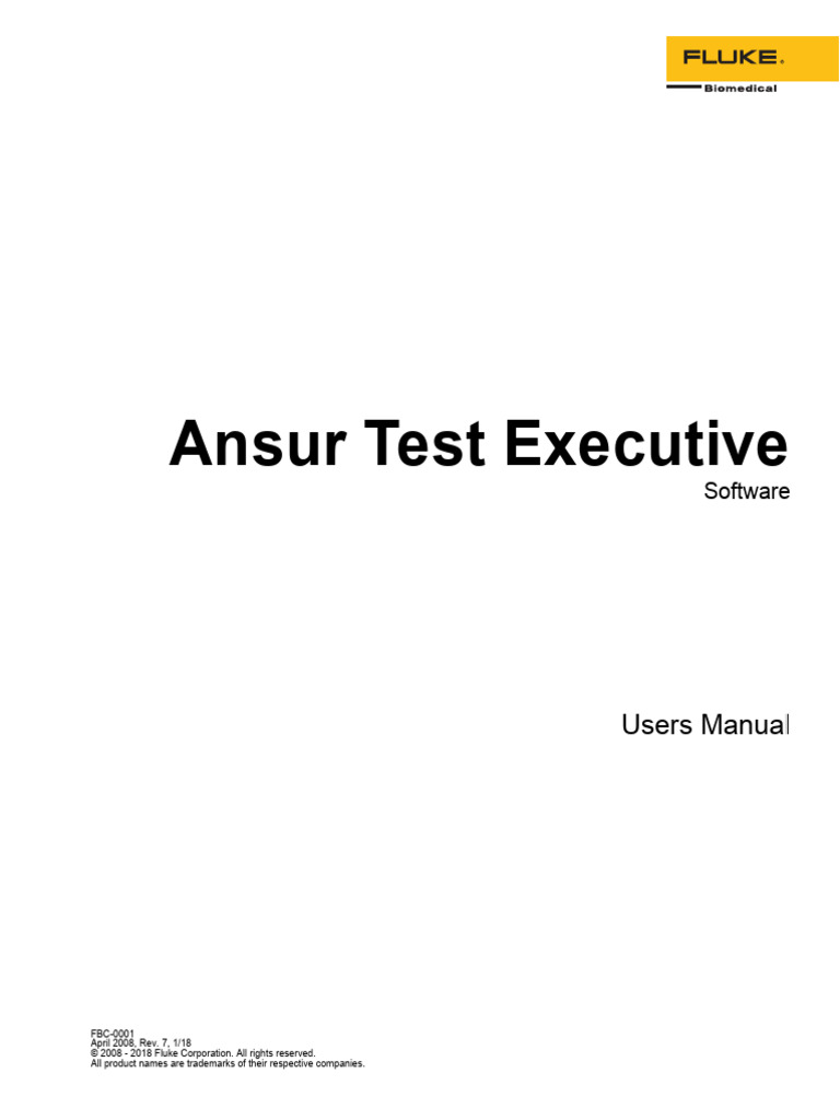 Ansur User Manual | PDF | Microsoft Windows | Microsoft Sql Server