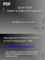 HSG65 Health & Safety Management Guide | PDF | Audit | Occupational ...