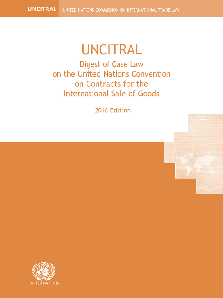 UNCITRAL Case Law Digest 2016 | PDF | Justice | Crime & Violence