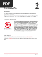 Icaew Employer Ethics Scenarios | PDF | Confidentiality | Conflict Of ...