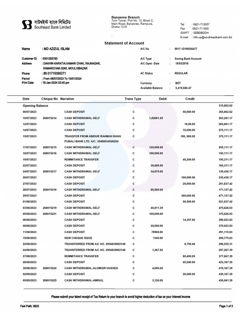 New SEB | PDF | Deposit Account | Cash