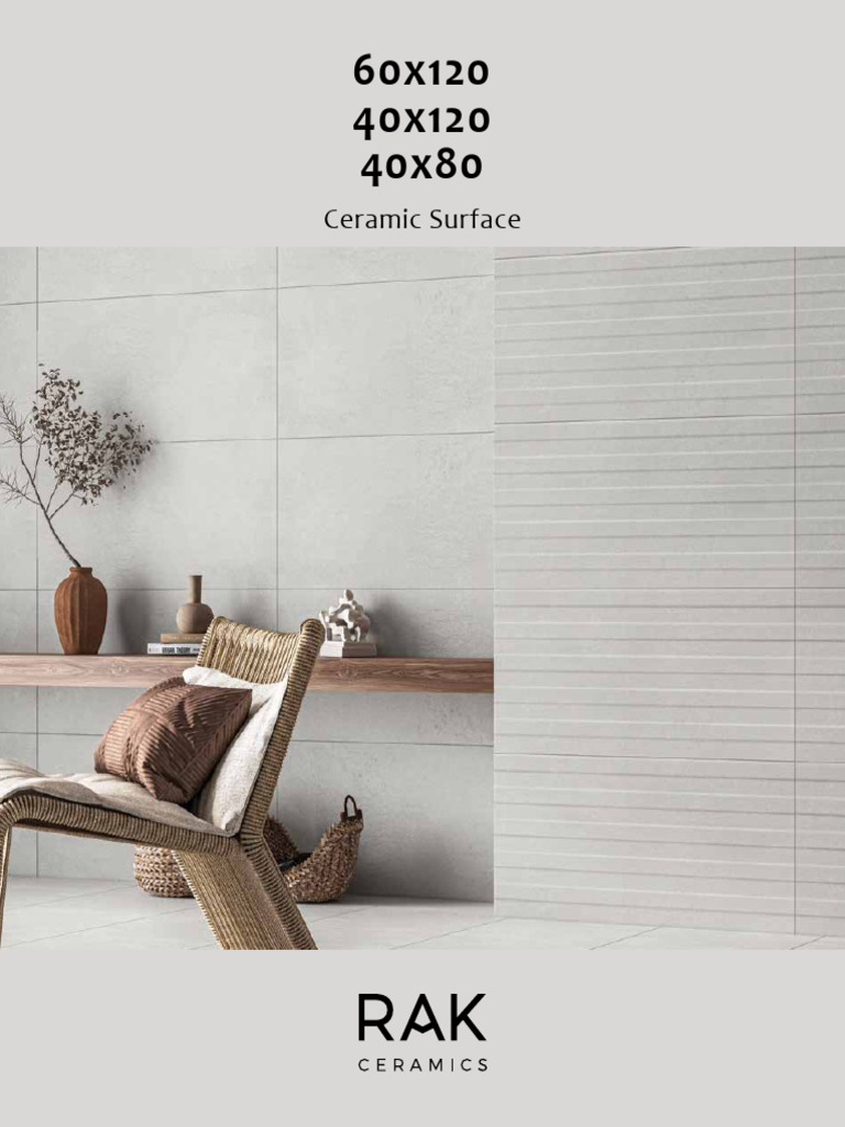 Ceramic Surface: Rak Ceramics - 2023 | Download Free PDF | Adhesive | Tile