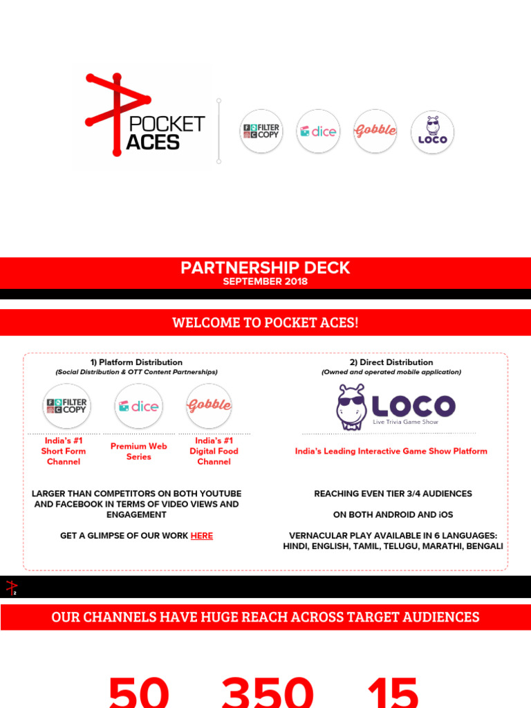 media-kit-Pocket+Aces Media+Kit Dec'18 | PDF | Brand | Social Media