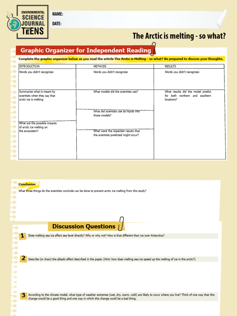 Arctic Organizer | PDF