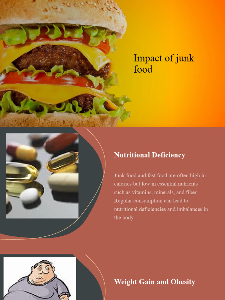Impact of Junk Food | PDF