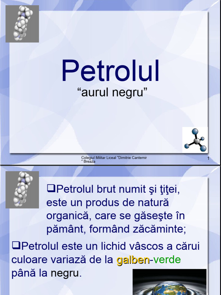 Vdocuments - MX Petrolul Chimie | PDF