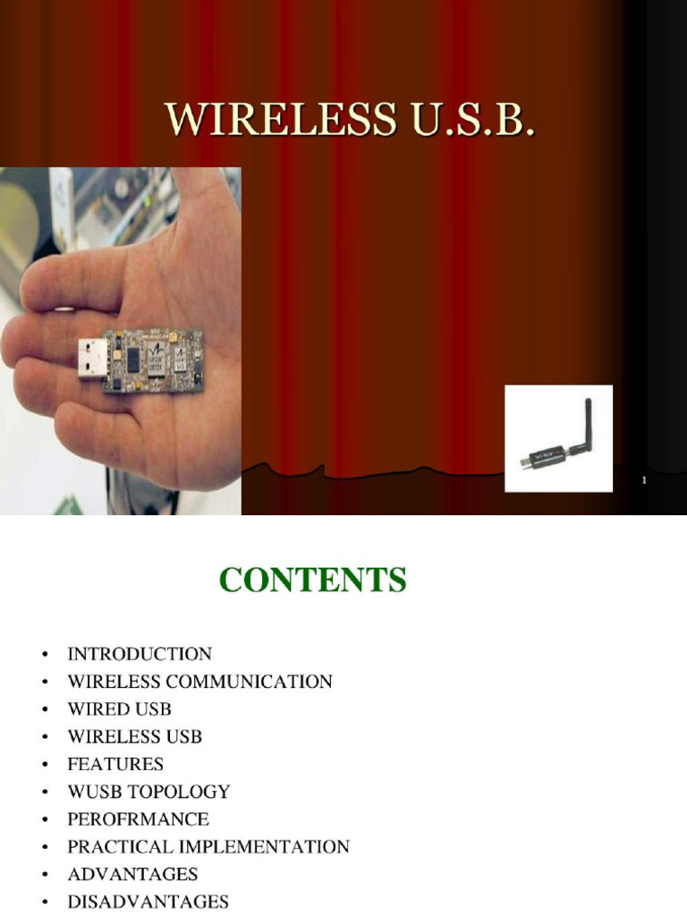 Wireless USB | PDF