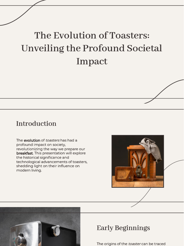 Toaster Evolution and Societal Impact | PDF