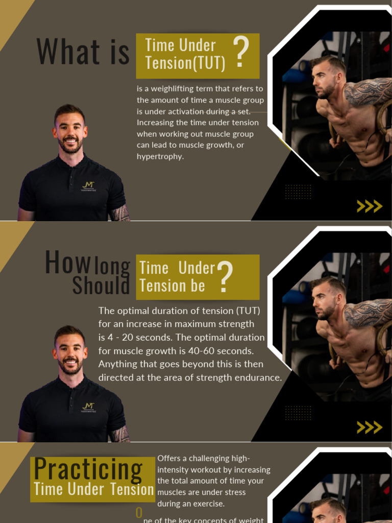 Time Under Tension | PDF | Weight Training | Skeletal Muscle