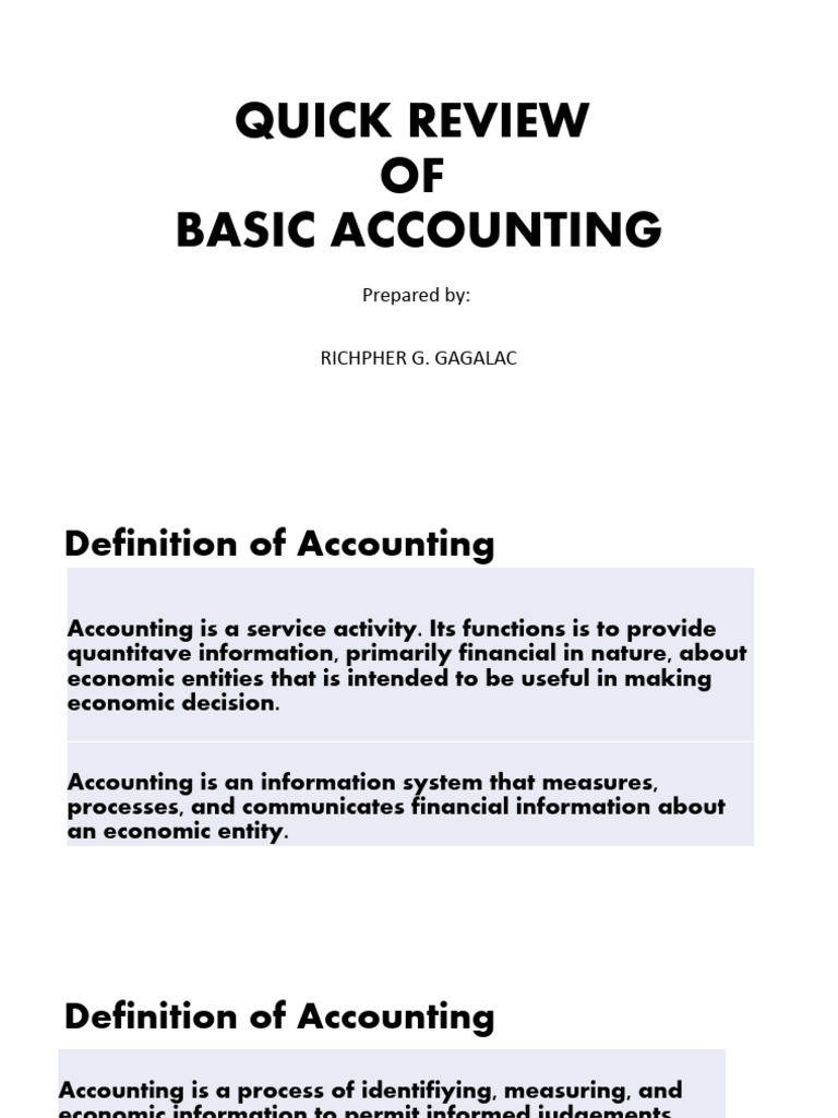 Accounting Basics for Beginners | PDF | Business | Accounting