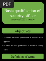 11 General Orders | PDF | Security Guard | Police