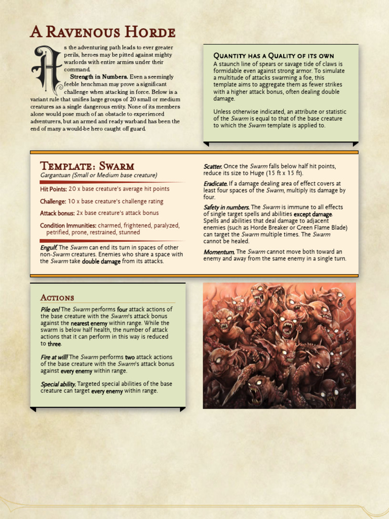 A Ravenous Horde - The Homebrewery | PDF