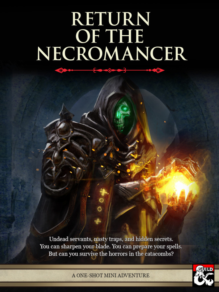 Return of The Necromancer Level 4 Mini Adventure | PDF | License | Public Domain